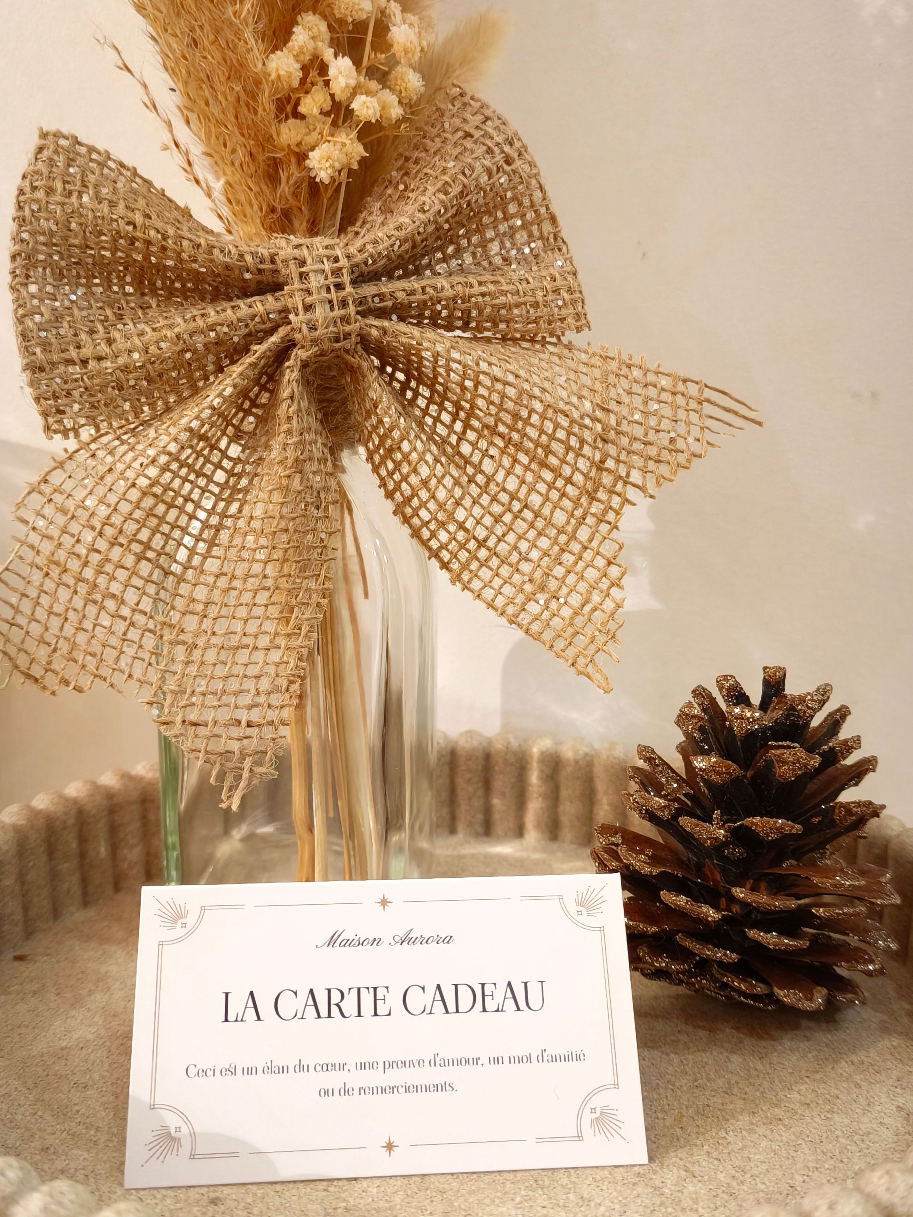 E-carte cadeau – Maison Aurora